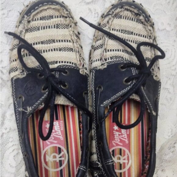 Tony Lama | Shoes | Tony Lama Lindale Woven Fabric Slip On | Poshmark